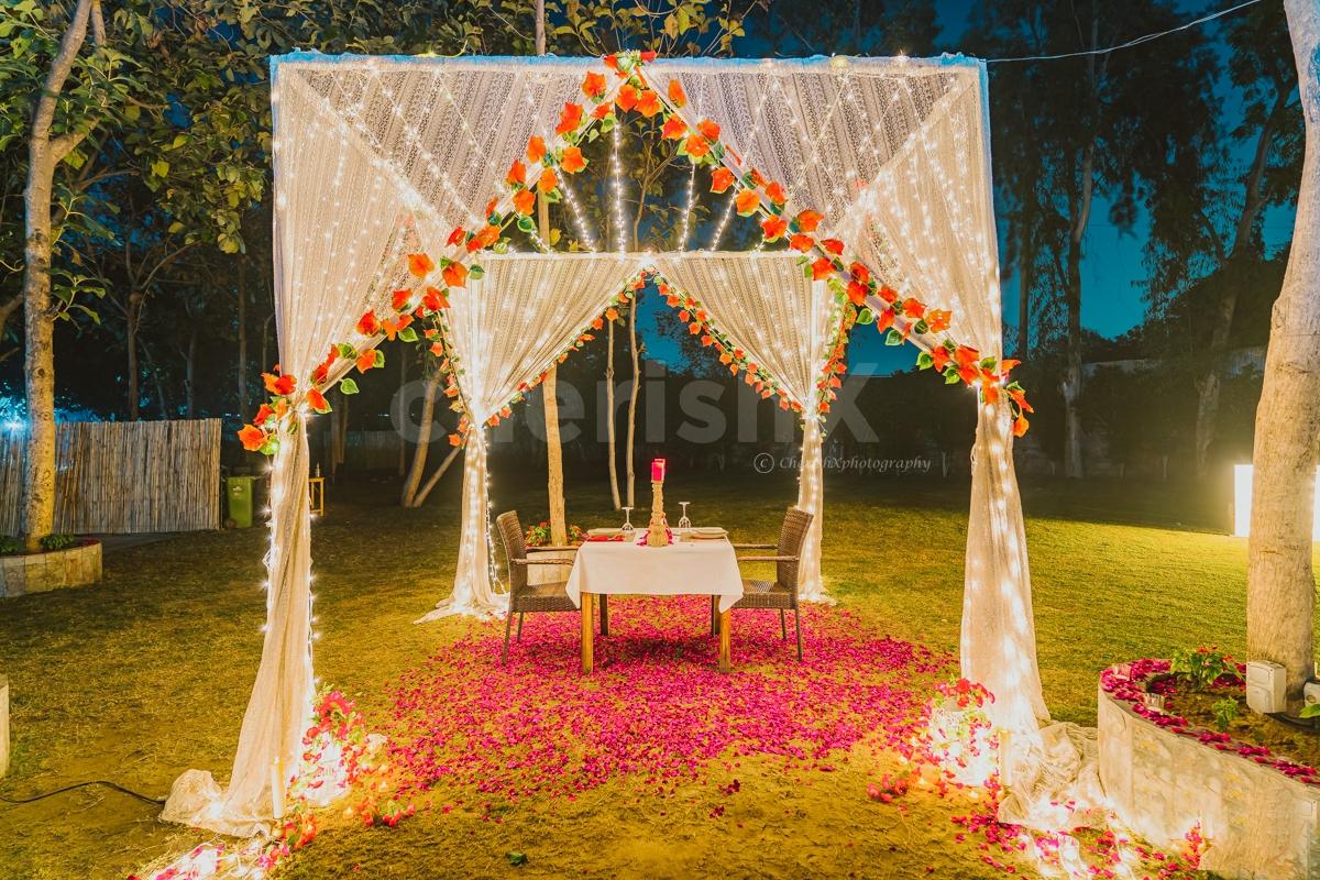 Romantic and Beautiful Proposal Setup to pop the question