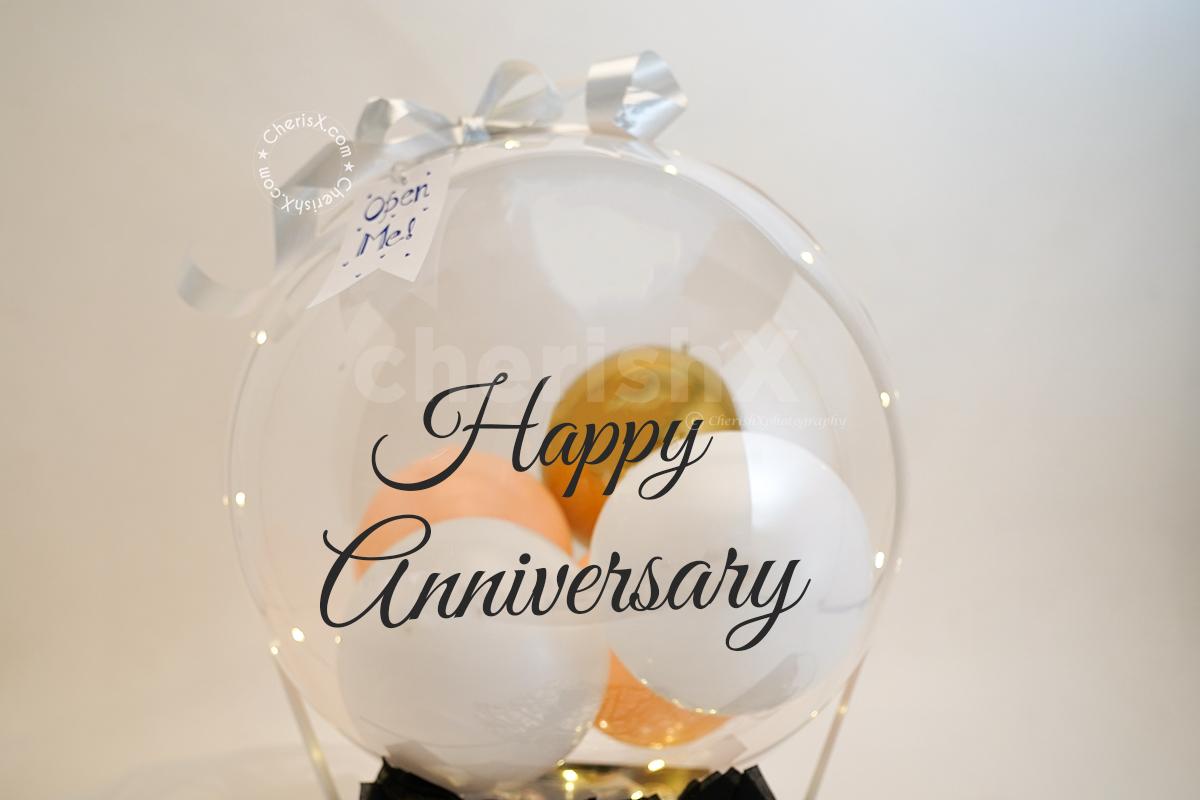 Gift Helium Surprise Bucket on Birthday, or Anniversary to wife ...