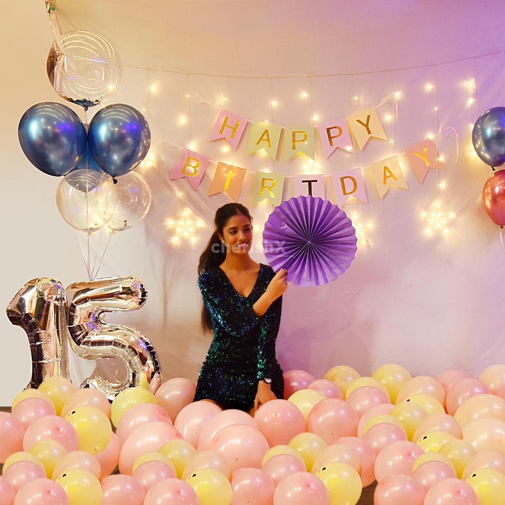 Pastel Balloons Decoration
