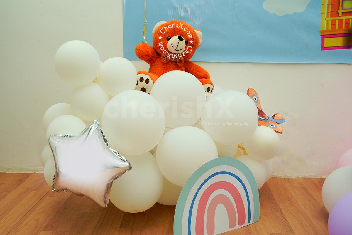 Colorful Naming Ceremony Decoration for baby boy or baby girl at home ...