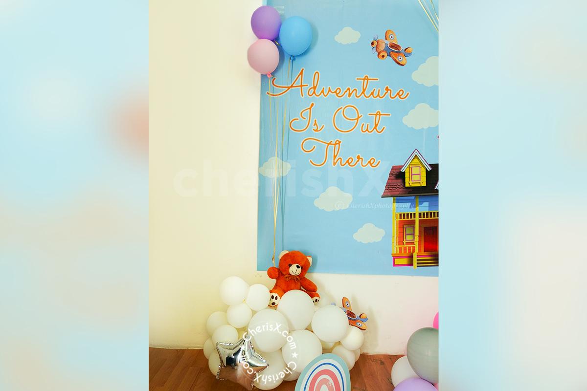 Colorful Naming Ceremony Decoration for baby boy or baby girl at home ...