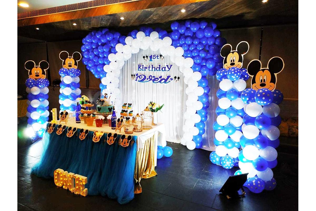 Mickey Mouse Theme Birthday Decor for your Kid’s Birthday | Bangalore