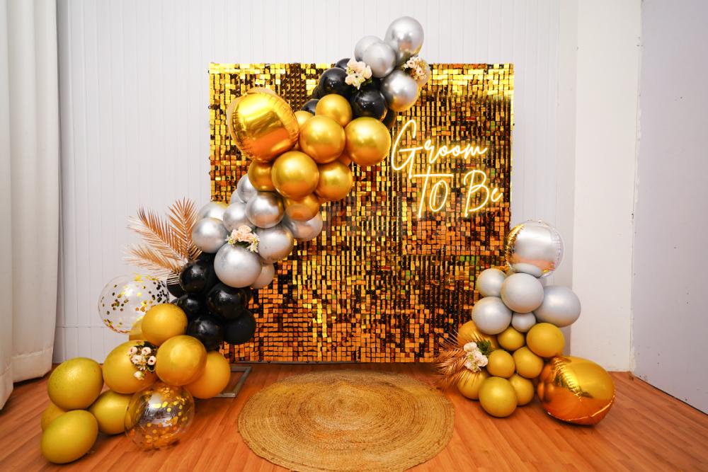 An unforgetable night for the boys and groom with our stylish shimmery ...