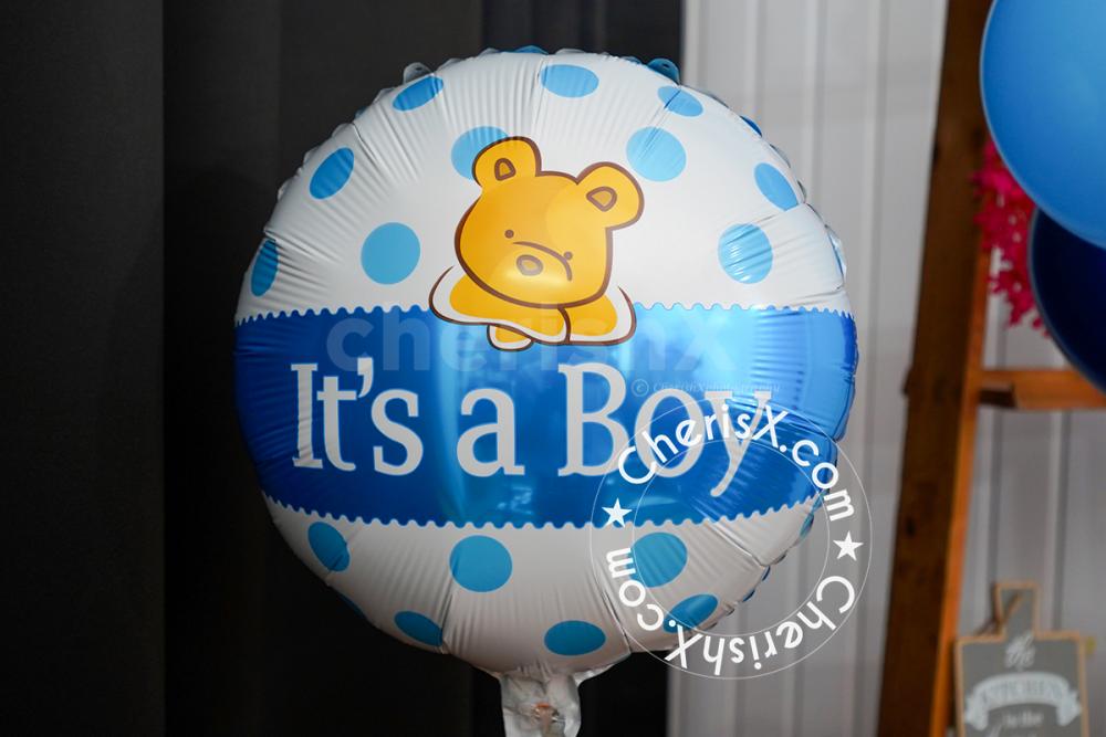 The vibrant colours of the balloon bouquet will surely bring joy and ...