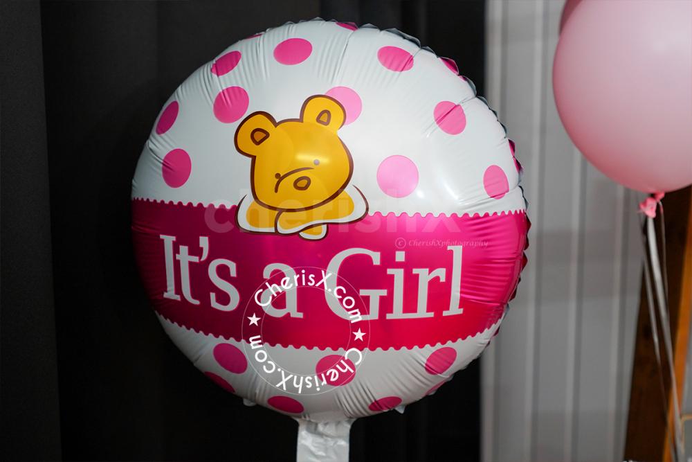 Its A Girl Balloon Bouquet is sure to bring joy and excitement to the ...